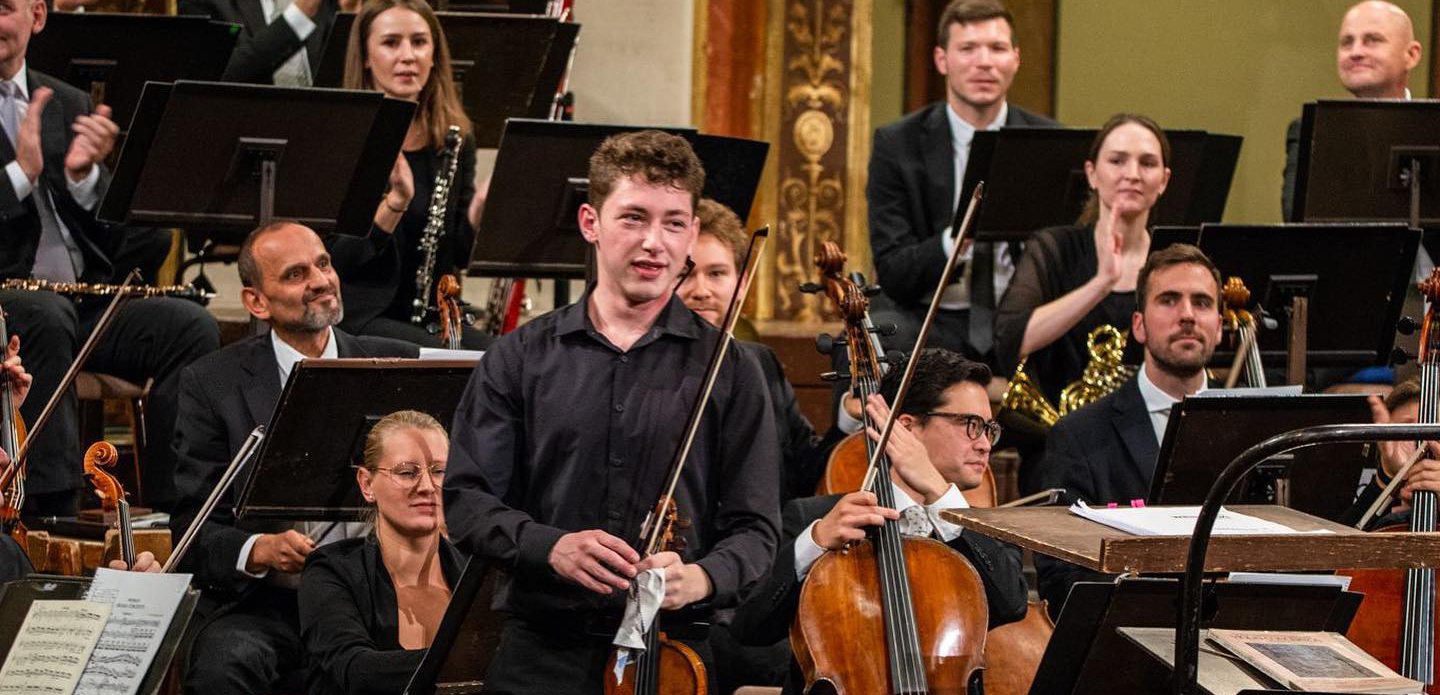 Violin Student Michael Shaham Wins Second Prize in Kreisler Competition ...